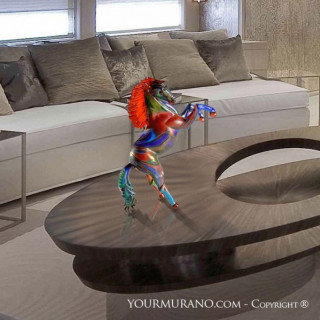Blown Glass Horses for your Home Decor | Murano Glass
