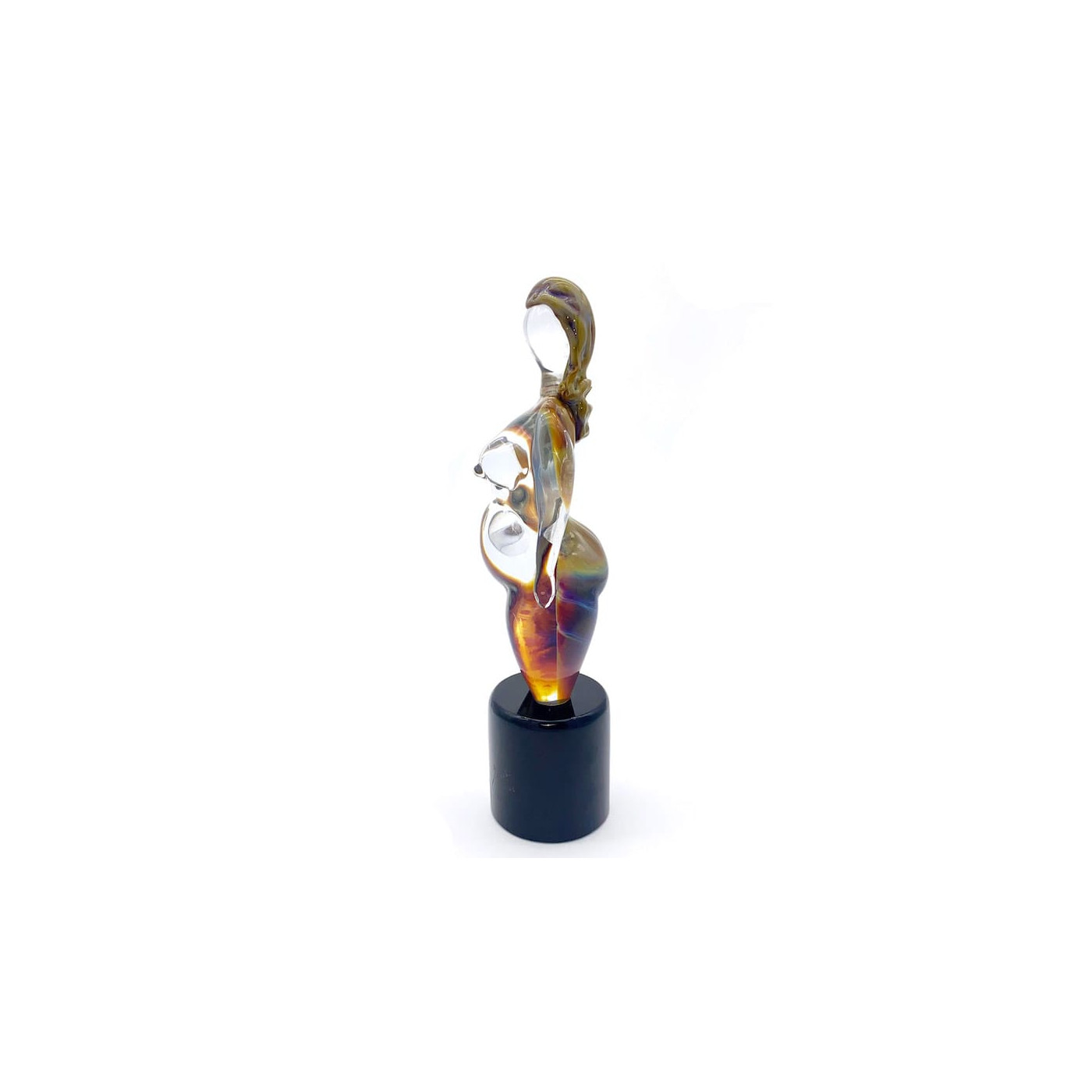 Female Figure Murano Glass Sculpture | 100% Made in Italy