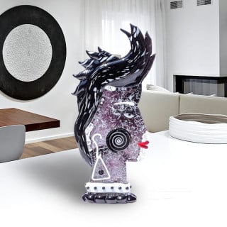 Female face in glass| Free Shipping